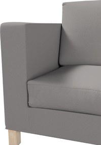 Potah na pohovku IKEA  Karlanda 2-místná, krátký barva béžová látka pletený vzor