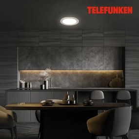 Telefunken 309402TF - LED RGBW Stmívatelné svítidlo LED/12W/230V IP23 Wi-Fi Tuya