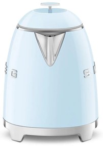 Světle modrá rychlovarná konvice z nerezové oceli 800 ml Retro Style – SMEG