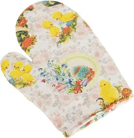 Bellatex Kuchyňská chňapka Velikonoce 28x18 cm Kuřátko