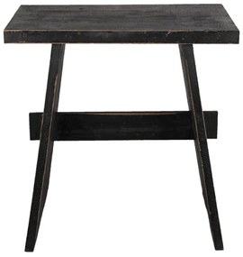 Dřevěná hnědá stolička Piperel – 42x28x43 cm