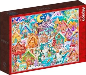 ALIPSON Puzzle Barevná noc v Cookietownu / 1500 dílků / od 14 let