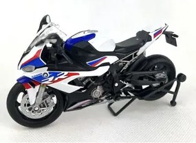 Welly Motocykl BMW S1000RR 1:12 bílá / od 3 let