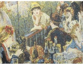 Gobelínový povlak na polštář  - Dejeuner des canotiers by Renoir