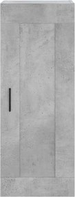 Skříň highboard betonově šedá 34,5x34x180 cm kompozitní dřevo 3200213