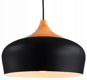 Toolight Samostatná závěsná stropní lampa Bari Black