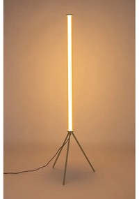 Béžová LED stmívatelná stojací lampa se skleněným stínidlem (výška 156 cm) Scotty – Zuiver