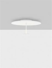LED stmívatelné bílé moderní stropní svítidlo Nima