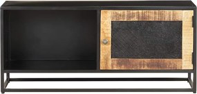 TV stolek 90 x 30 x 40 cm hrubé mangovníkové dřevo 323150