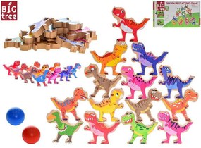 Big Tree dinosaurus jenga/puzzle 16 ks dinosaurů