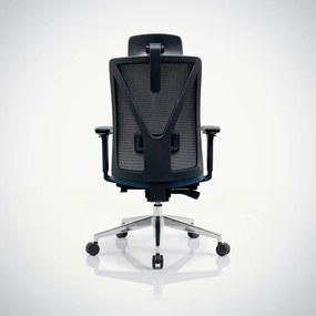 Ergonomická kancelářská židle tmavě modrá VECTOR