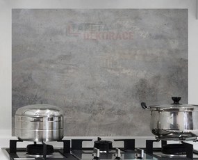Crearreda samolepicí dekorace do kuchyně, za sporák hliníková Bellacasa šedá betonová zeď beton 67232 Grey Wall Concrete (47 x 65 cm)
