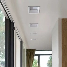 LED svítidlo Aida S9W do sádrokartonu bílé