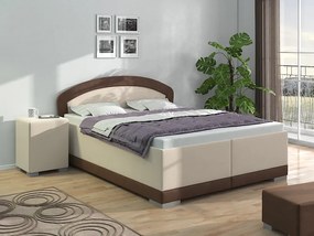 Vysoká čalouněná postel Kappa 200x200 cm - výběr barev
