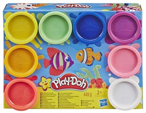 Hasbro Play Doh Balení 8 ks kelímků - Neonové