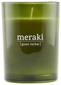 Sójová vonná svíčka Meraki Green Herbal