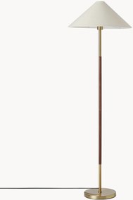 Stojací lampa ze lnu Gabriel