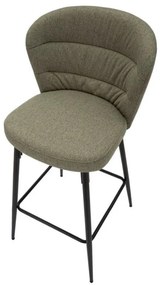 Designová barová židle Bardolph zelená