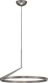 Hliníkové LED stmívatelné závěsné svítidlo ve stříbrné barvě ø 60 cm Tilia – Nova Luce