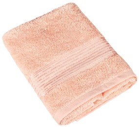 Bellatex Froté ručník a osuška kolekce Proužek lososová rozměr 50x100 cm
