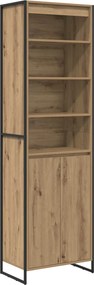 Vysoké skříně Umělecký dub 60 x 36 x 200 cm Kompozitní dřevo 3403033