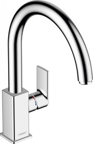 Hansgrohe Vernis Shape M35, stojánková dřezová baterie, chromová, 71871000