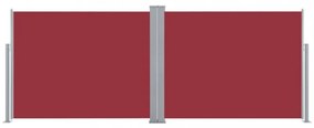 Zatahovací boční markýza 100x600 cm Dekorhome Červená