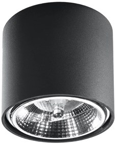 Sollux Lighting Stropní svítidlo TIUBE černé