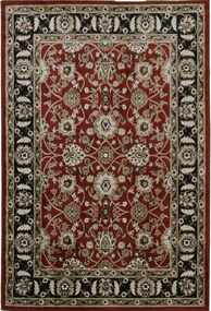 BE Koberec Lotus 9305 RED - červený obdélníkový Rozměr: 40x60 cm