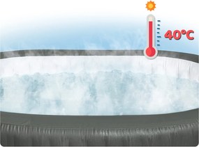 Nafukovací lázně Lay-Z Mauritius pro 7 osob Bestway model 60067