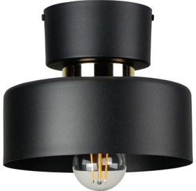 Keter Lighting Stropní svítidlo IGNIA 1xE27/60W/230V černá 3394