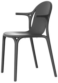 VONDOM - Židle BROOKLYN s područkami - černá
