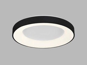 Nadčasové kulaté stropní LED svítidlo BELLA P - černá, 40 W, 2430 lm, 480 mm