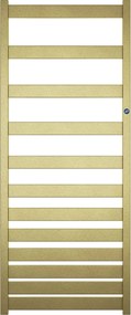 Hopa BELTI Gold koupelnový radiátor 600 x 1573 mm zlatý RADBEL601684 Koupelny Bernold