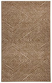 Alfa Carpets, Kusový koberec Ethno brown, 160x230, hnědá, ložnice