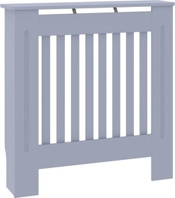 Kryt radiátoru Šedá 78 x 19 x 81,5 cm Kompozitní dřevo 3403243