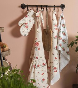 Bavlněný ubrus s květy Little Rose Collection - 100*100 cm