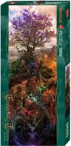 HEYE Vertikální puzzle Enigma Trees: Hořčíkový strom / 1000 dílků / 33