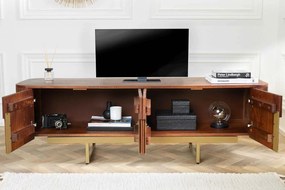 Designový TV stolek Daichi 160 cm mango