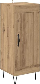 Vysoký bufet Artisanový dub 34,5 x 34 x 90 cm Kompozitní dřevo 3402727