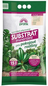 Profík minerální substrát pro pokojové rostliny 15 l