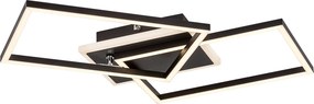 Rabalux Černé stropní LED svítidlo Athelstan 500mm 40W 71013