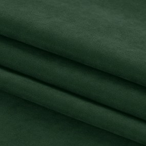 Závěs MILANA klasická transparentní dračí páska 5 cm s třásněmi 3 cm zelený