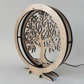 LED lampa Strom života - Luxusní dřevěná dekorace | SENTOP LED0560