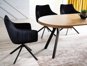 Otočné jídelní křeslo Azalia Velvet - výběr z 4 provedení