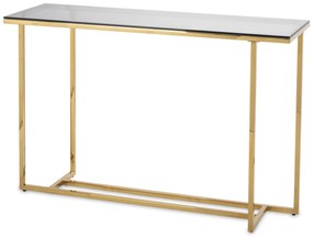 Konzolový stolek zlatý 131320