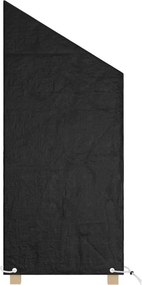 Plachta na zahradní židle s 8 očky 65x65x110/150 cm polyethylen 319336