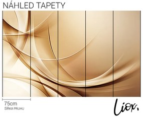 Tapeta zlatá abstrakce