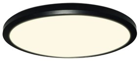 OnaDnes -20% Černé plastové stropní světlo Halo Design Ultra 30 cm