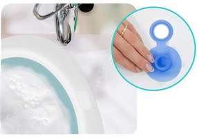 Ricokids Dětská vanička s teploměrem RK-282 bílá a modrá